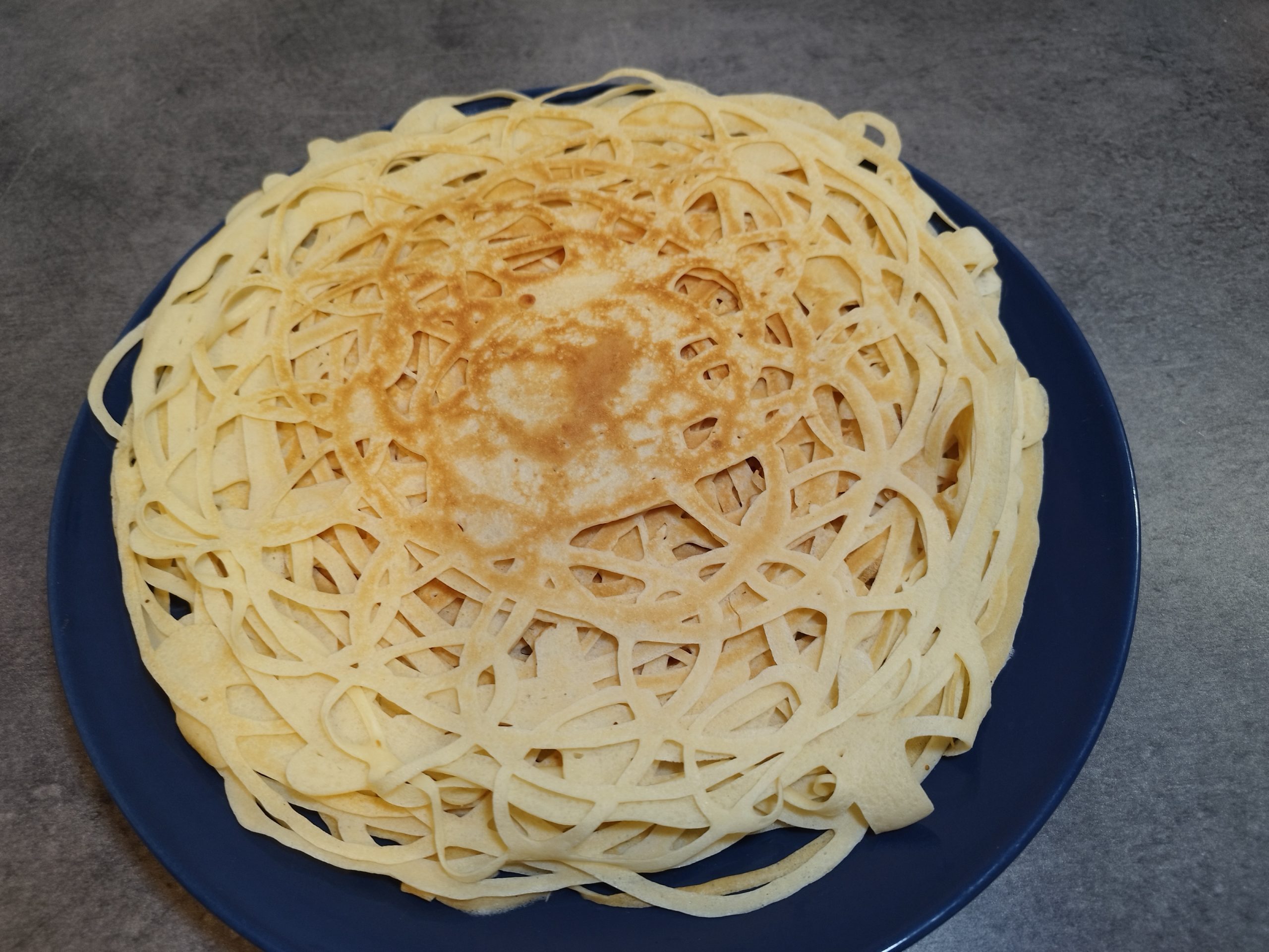 Crêpes Ajourées en Rosace - Petits Plats Faciles